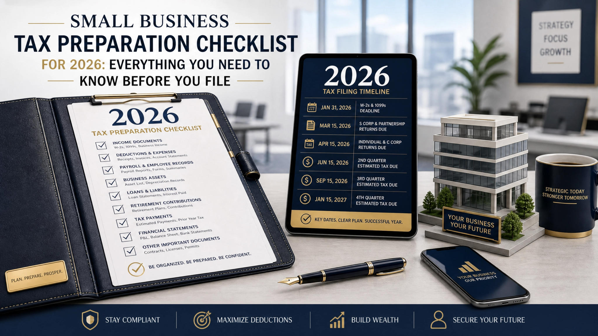 Small Business Tax Preparation Checklist For 2026 - Toran Accounting LLC